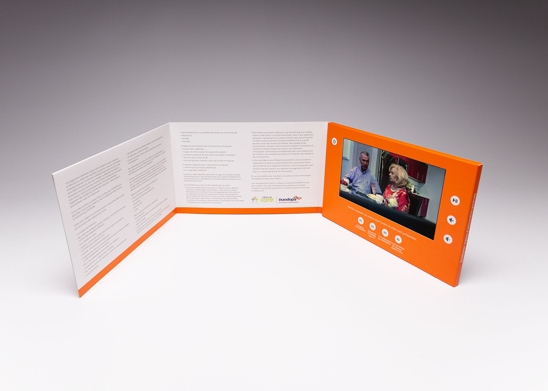 Duodopa® Video Brochure - Information Packaging