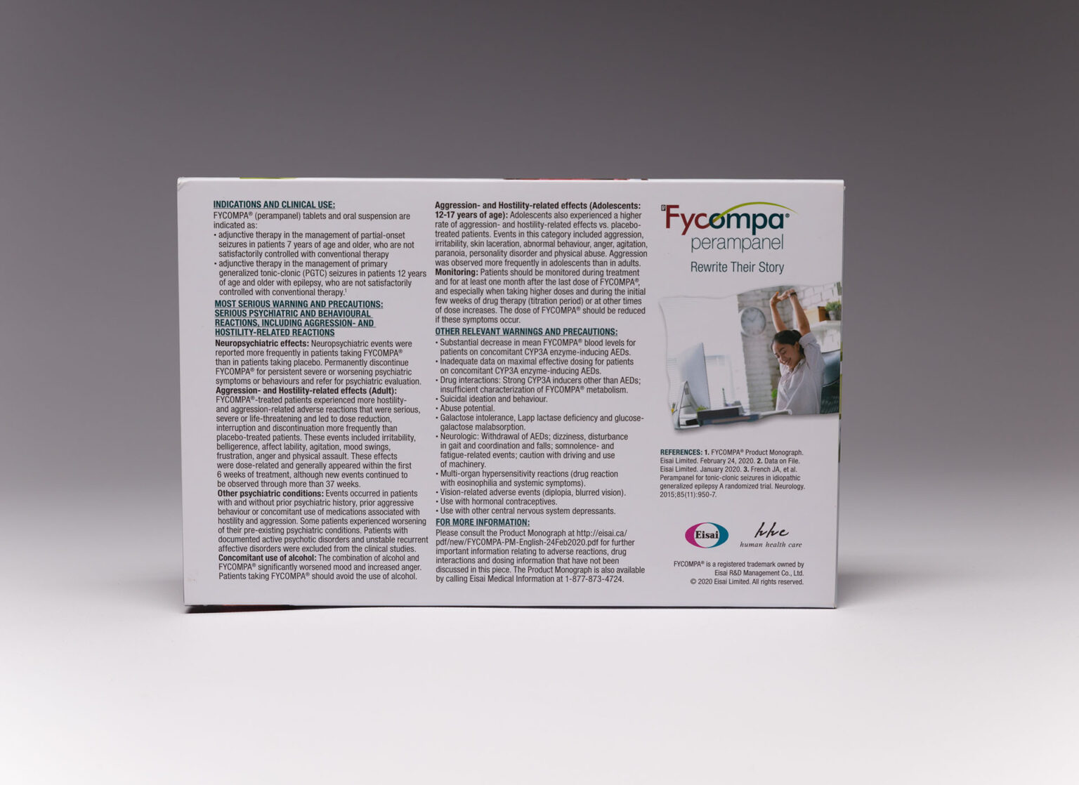 Fycompa® Video Mailer - Information Packaging
