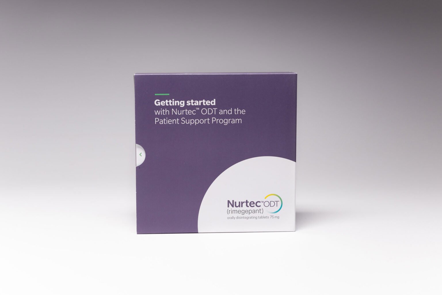 Nurtec™ ODT Patient Starter Kit - Information Packaging