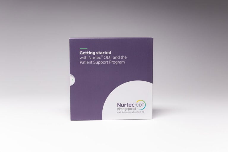 Nurtec™ ODT Patient Starter Kit - Information Packaging