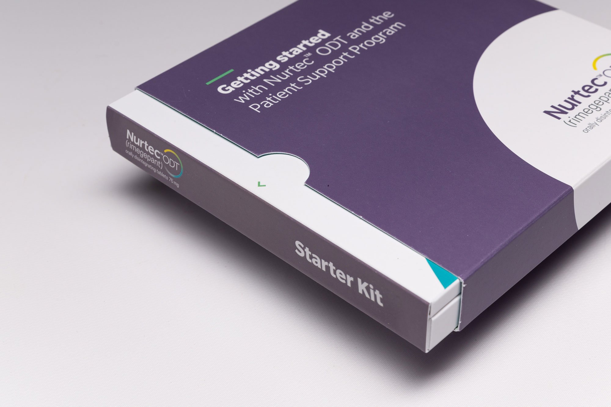 Nurtec™ ODT Patient Starter Kit - Information Packaging