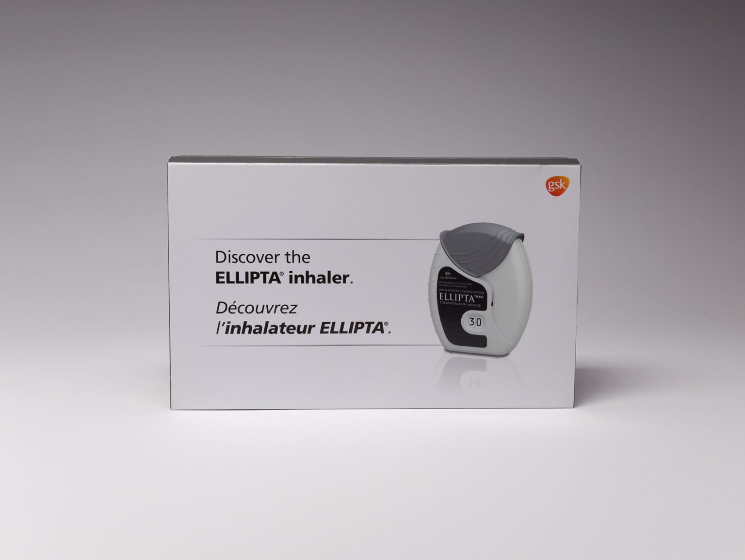 GSK ELLIPTA Inhaler Video Box - Information Packaging
