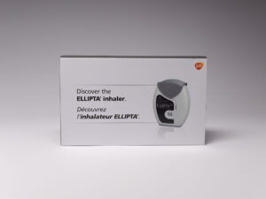 GSK ELLIPTA Inhaler Video Box - Information Packaging