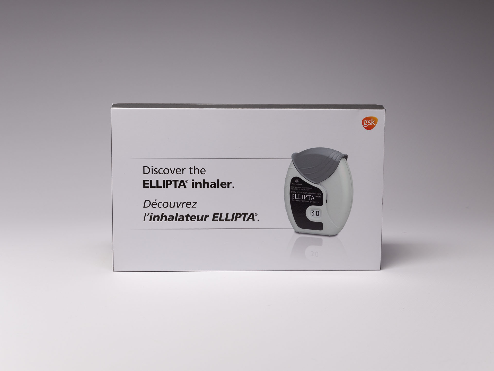 GSK ELLIPTA Inhaler Video Box - Information Packaging