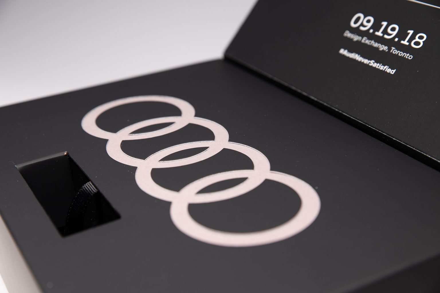 Audi Launch Packaging - Information Packaging