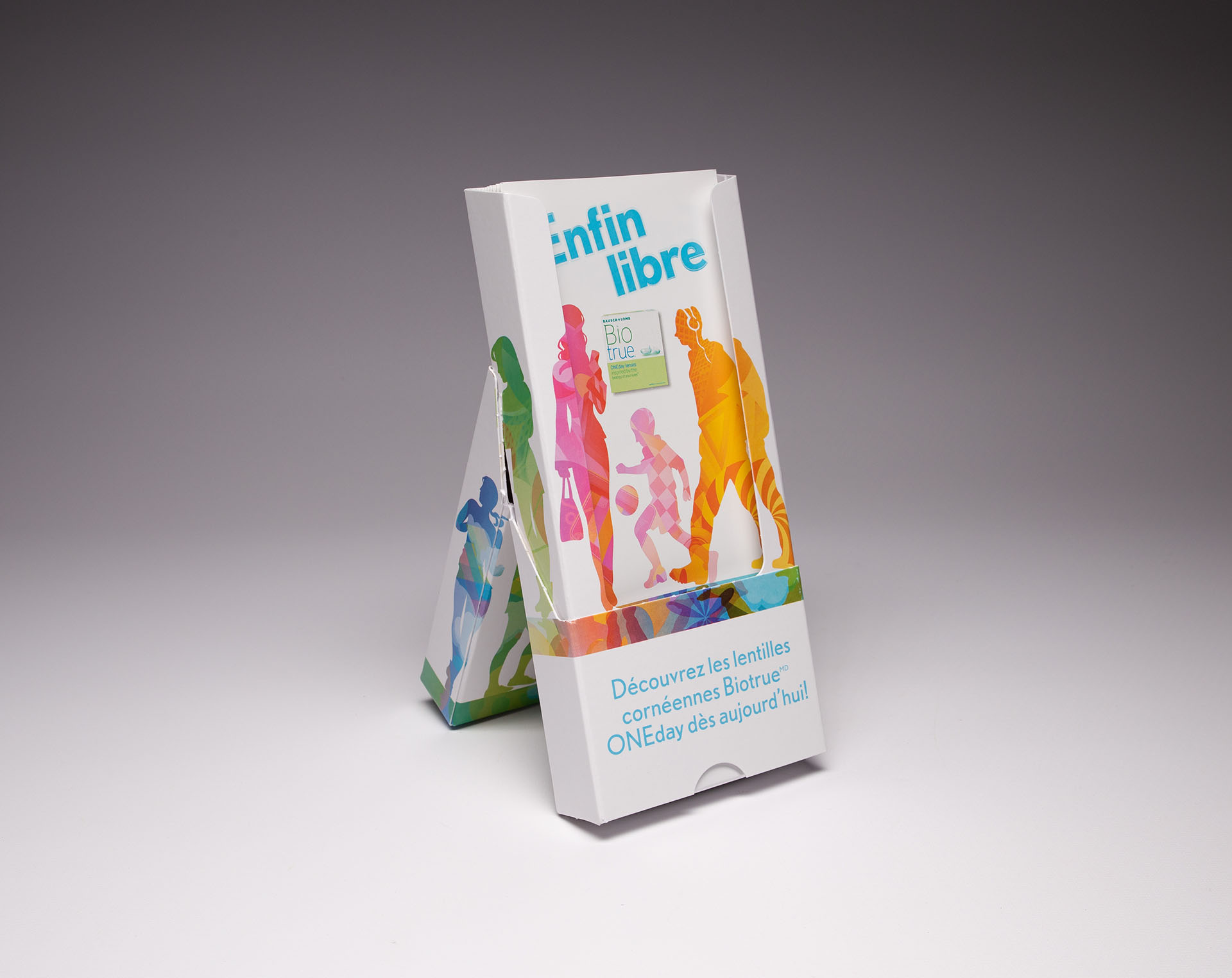 Bausch + Lomb Take-One Display - Information Packaging