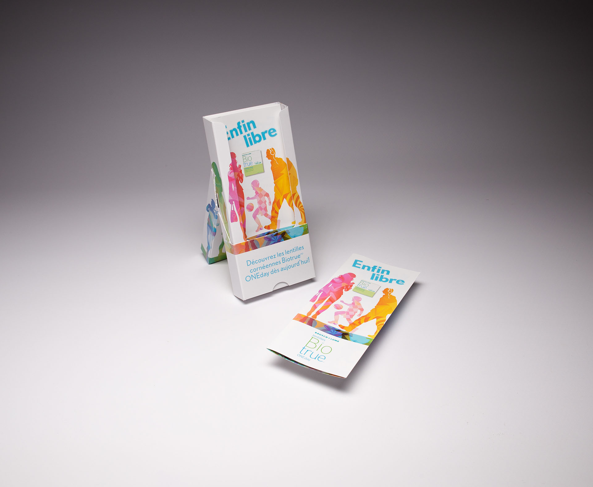 Bausch + Lomb Take-One Display - Information Packaging