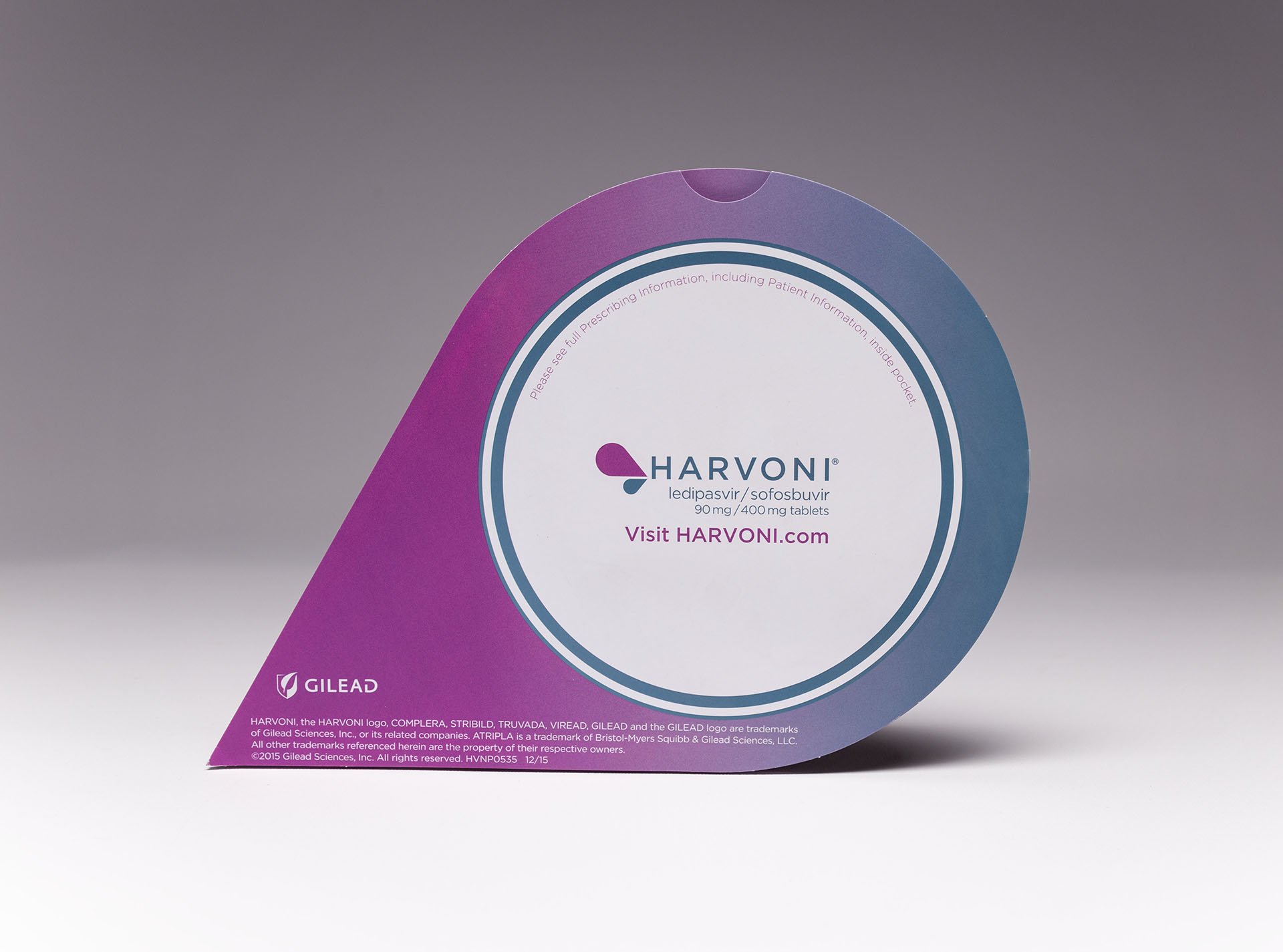 Gilead Harvoni Wheel - Information Packaging
