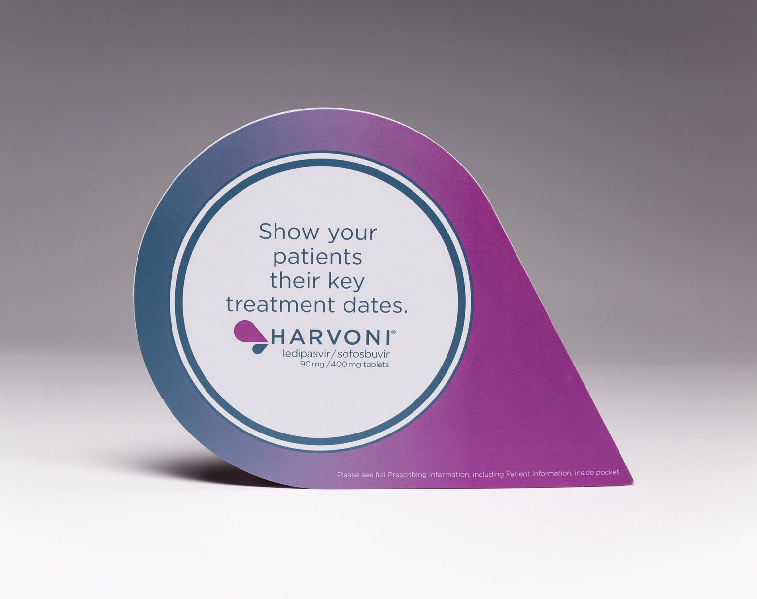 Gilead Harvoni Wheel - Information Packaging