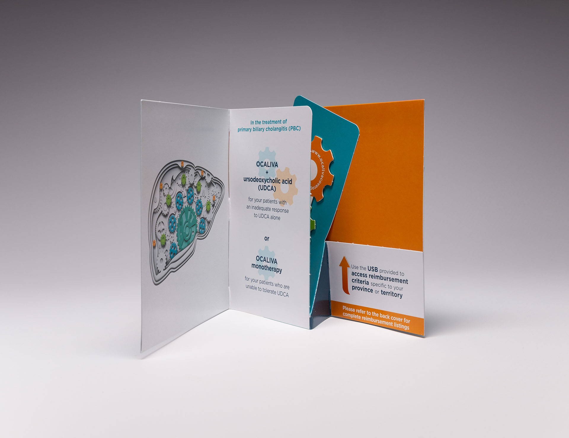Ocaliva® Web Key Mailer - Information Packaging