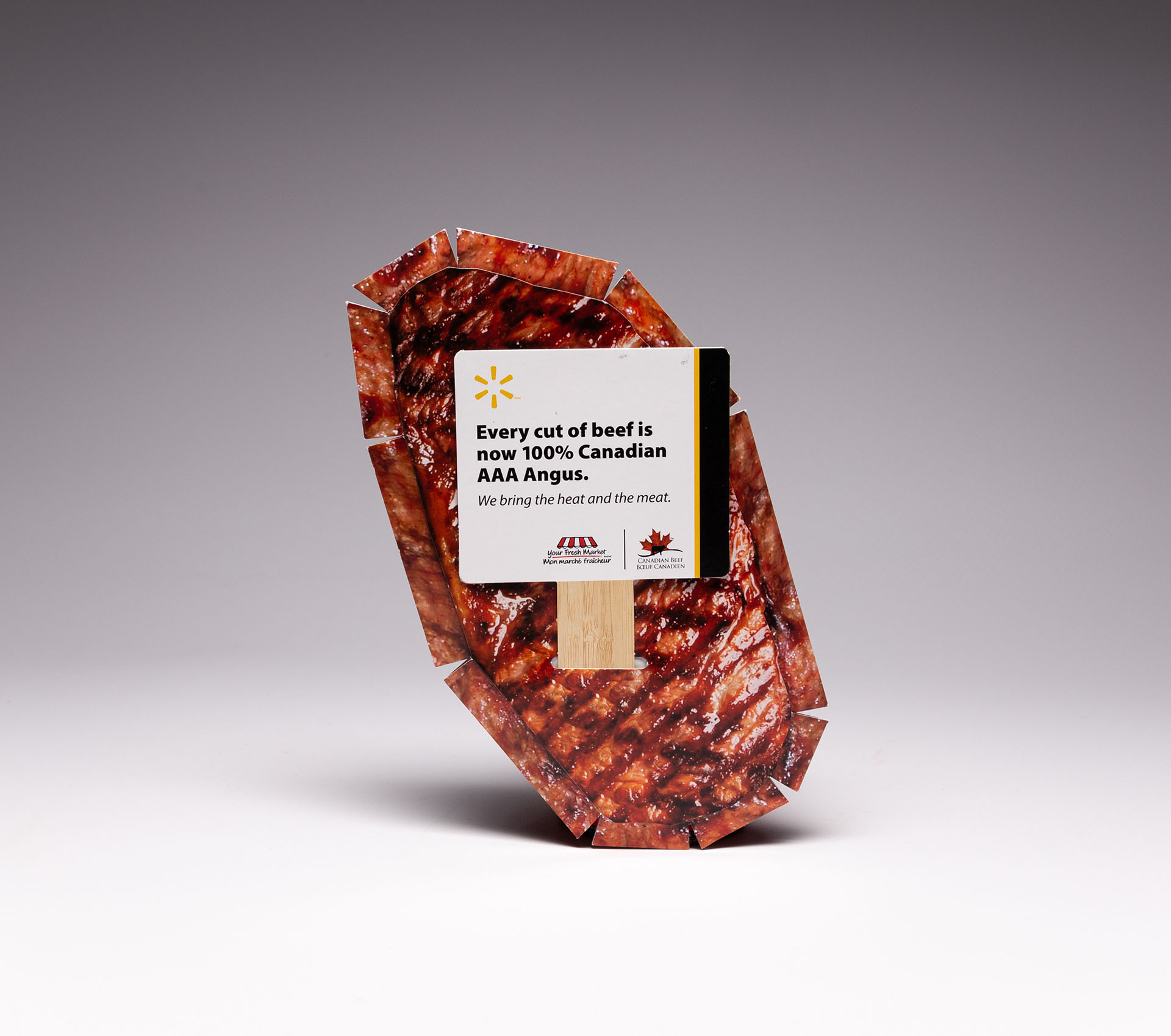 Canadian Beef In Store Promotion - Information Packaging