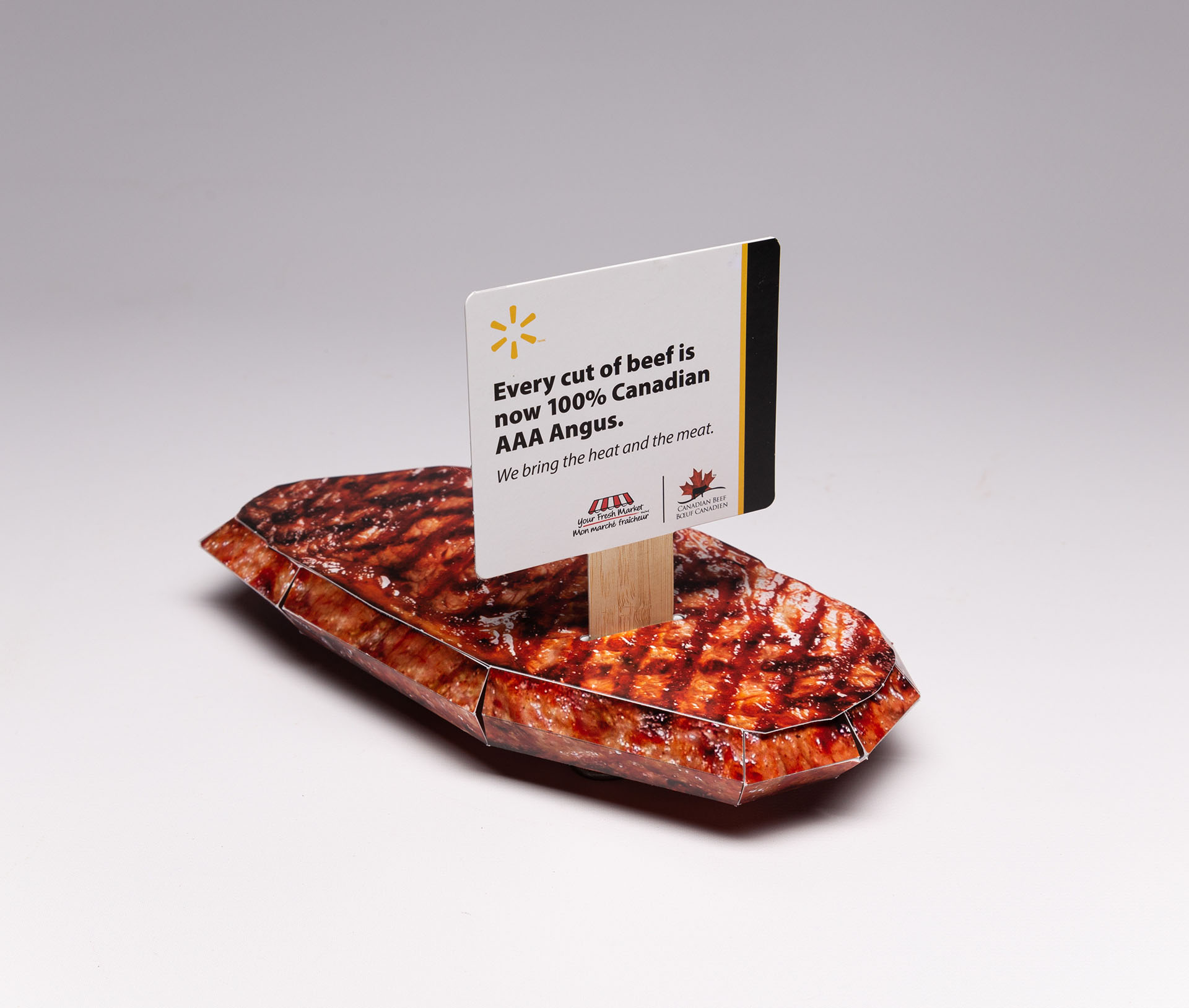 Canadian Beef In Store Promotion - Information Packaging