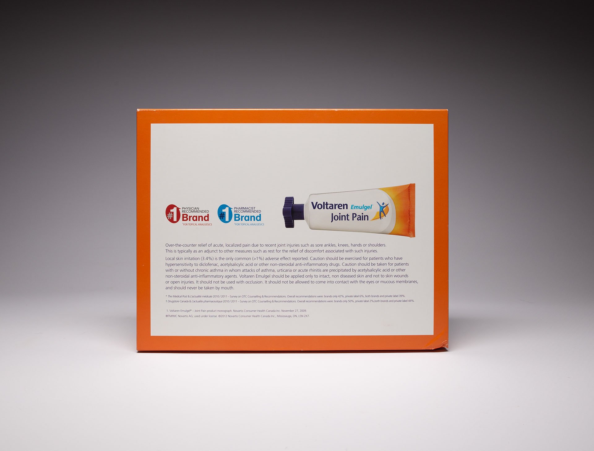 Voltaren Physician Kit - Information Packaging