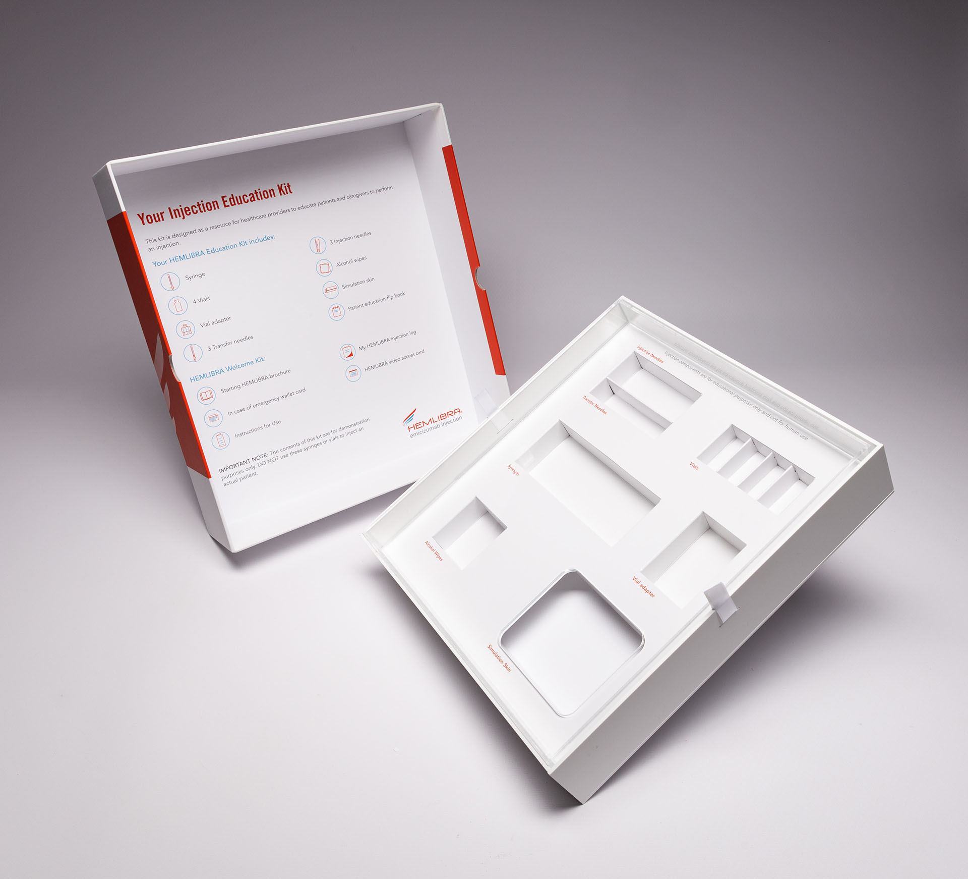 HEMLIBRA Injection Education Kit - Information Packaging