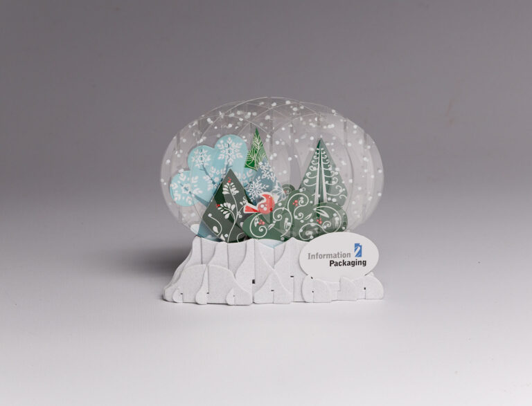 Custom Globe Greeting Card Information Packaging Custom Globe Greeting Card Information Packaging