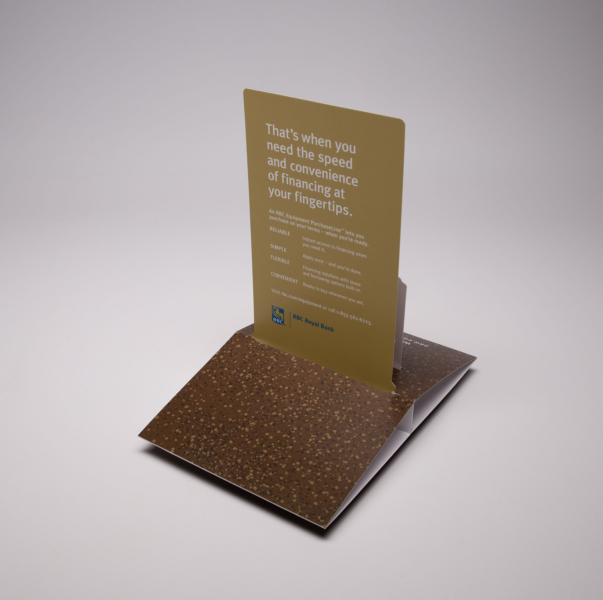 RBC Centre Pop Mailer - Information Packaging