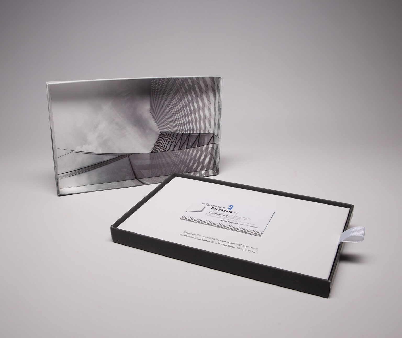 ATB World Elite® Mastercard® Box - Information Packaging