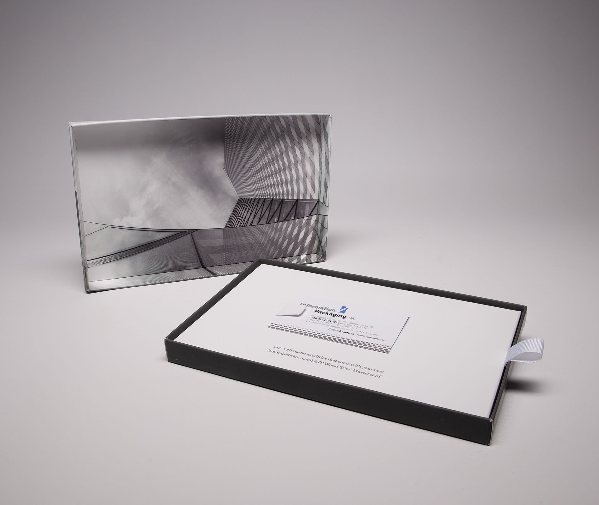 ATB World Elite® Mastercard® Box - Information Packaging