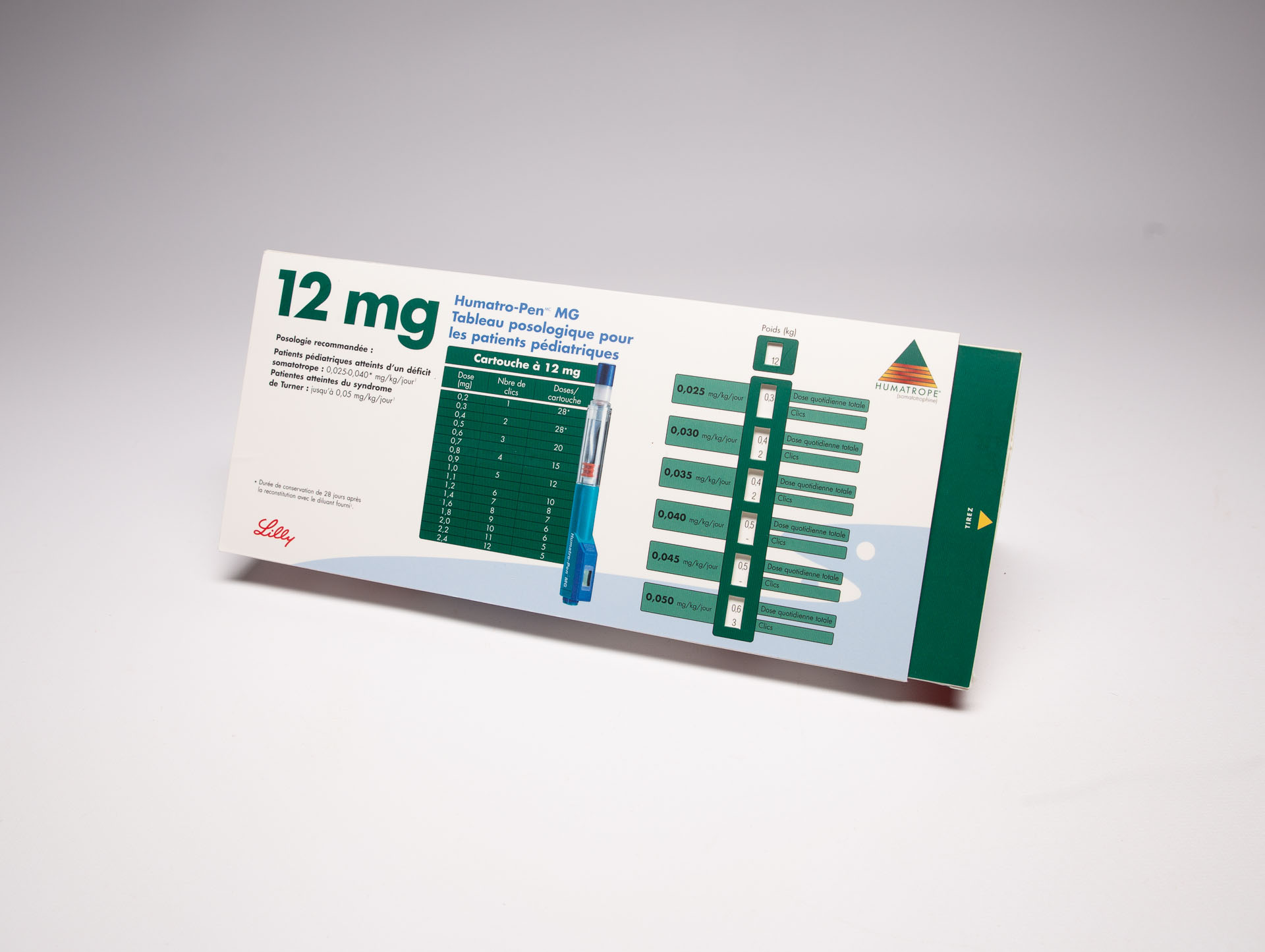 Eli Lilly Dosing Tool - Information Packaging