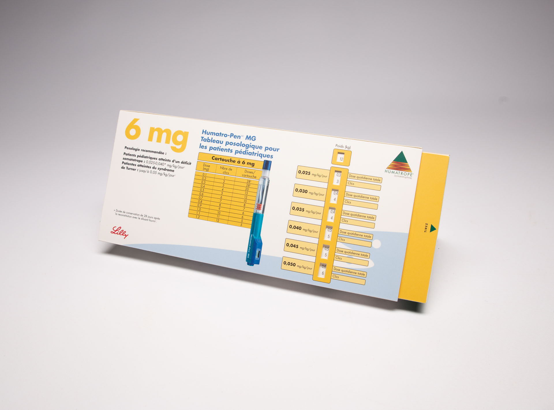 Eli Lilly Dosing Tool - Information Packaging