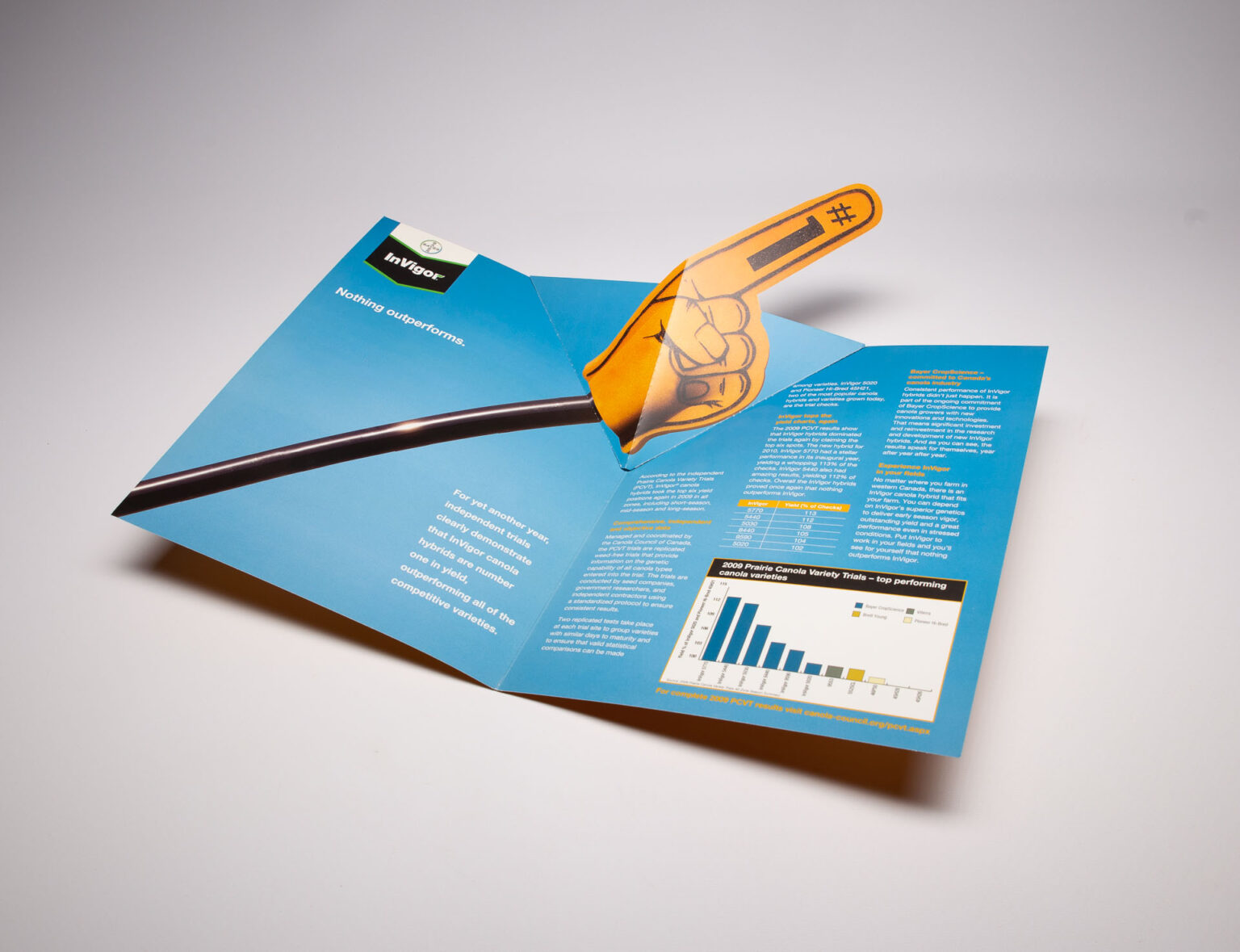 Bayer V-Pop Brochure - Information Packaging
