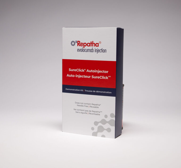 Repatha® Demonstration Kit - Information Packaging