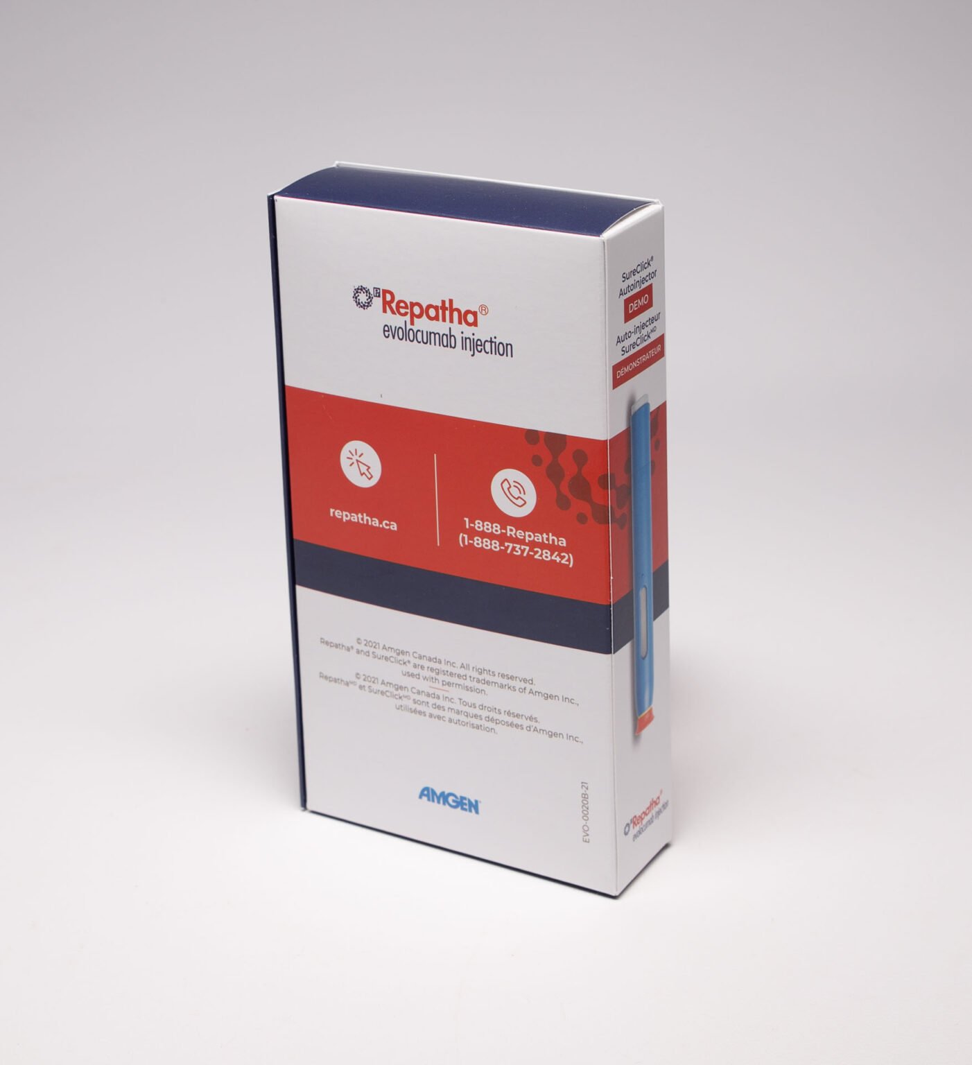 Repatha® Demonstration Kit - Information Packaging