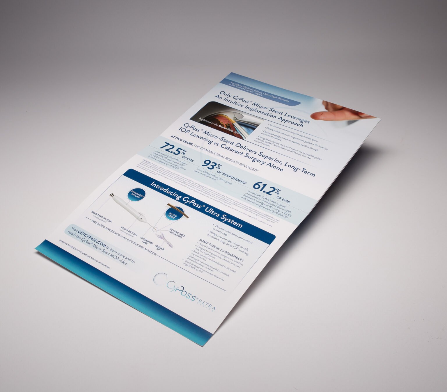 Alcon CyPass Ultra System Comparison Guide - Information Packaging