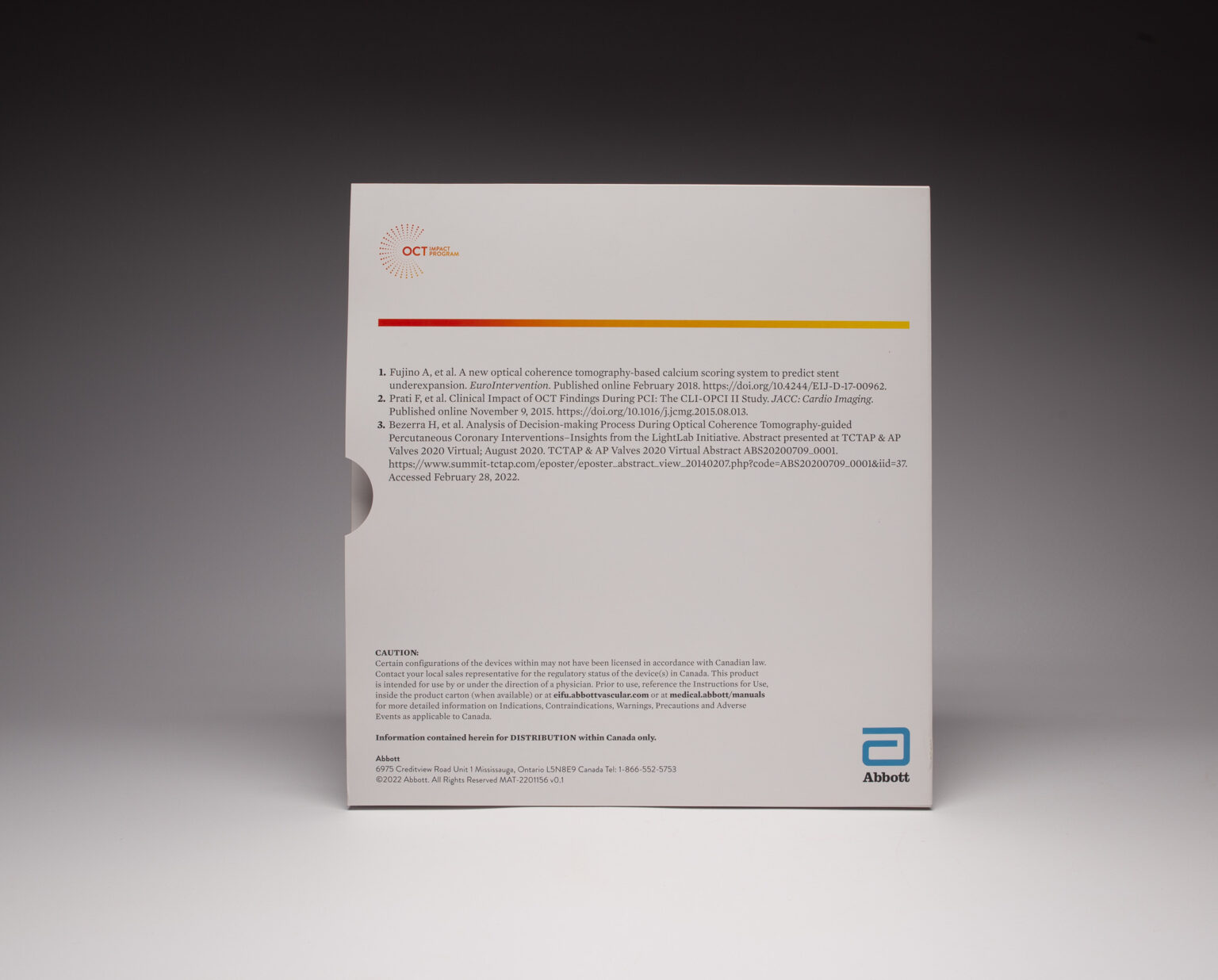 Abbott Telescopic Kit Folder - Information Packaging