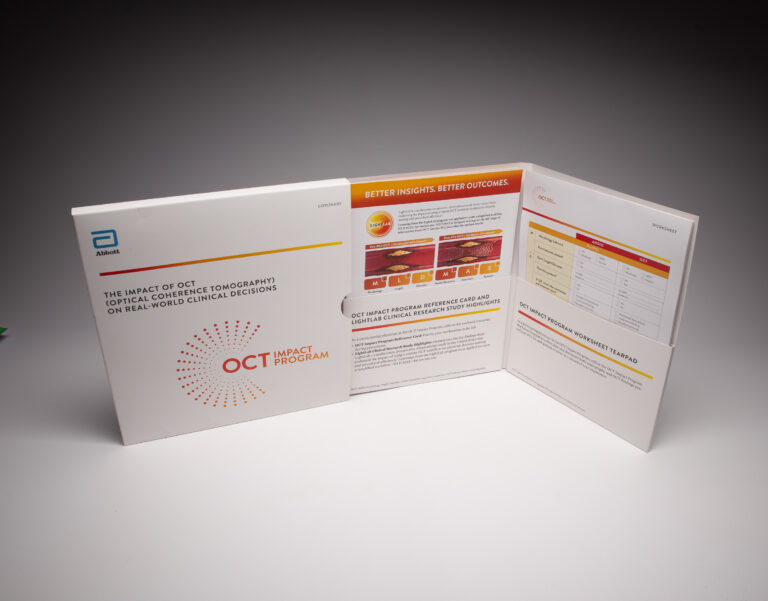 Abbott Telescopic Kit Folder - Information Packaging