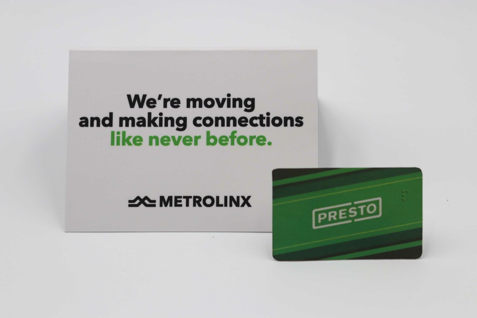 Presto Slide Reveal Card Holder - Information Packaging
