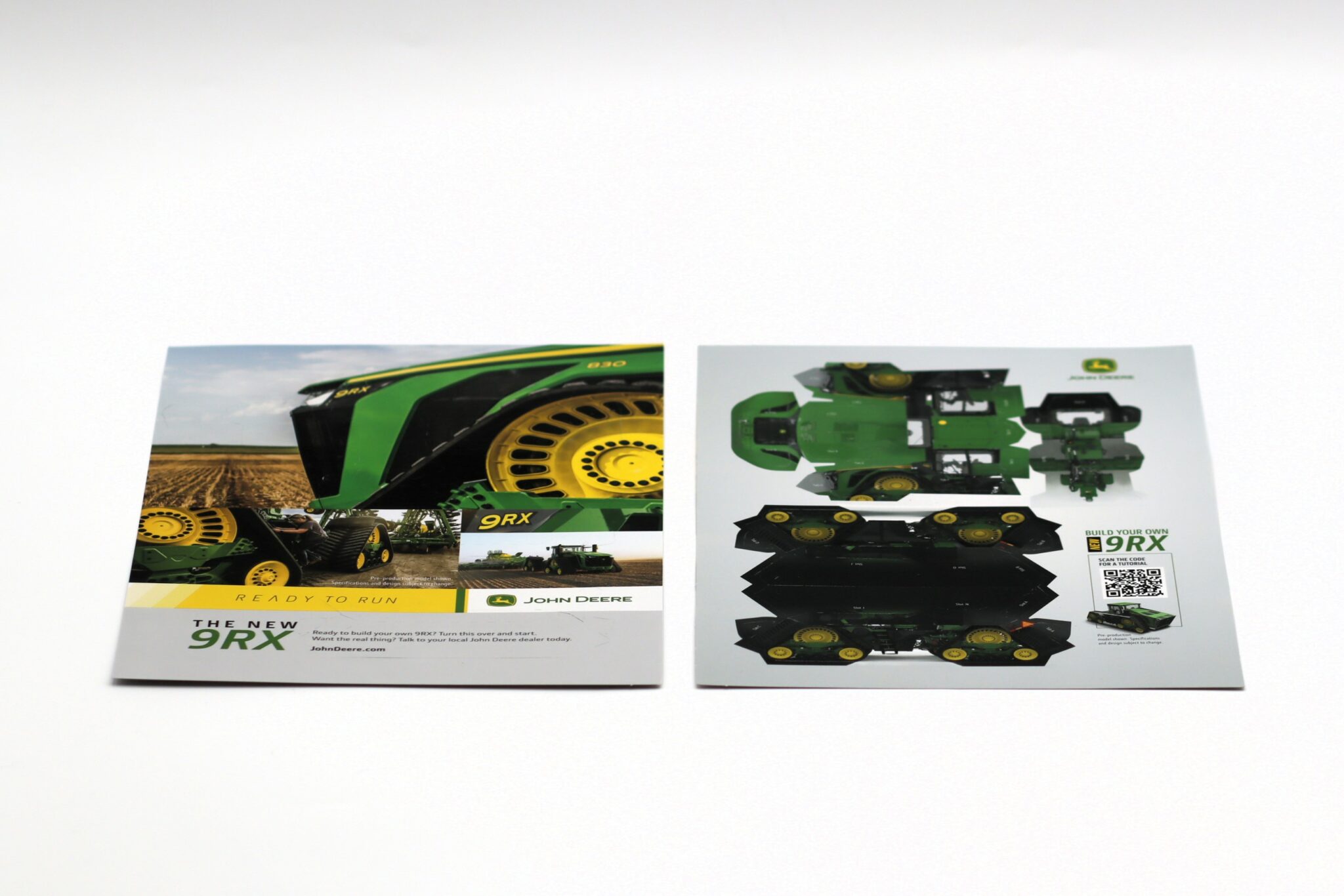 John Deere Build Your Own Tractor - Information Packaging